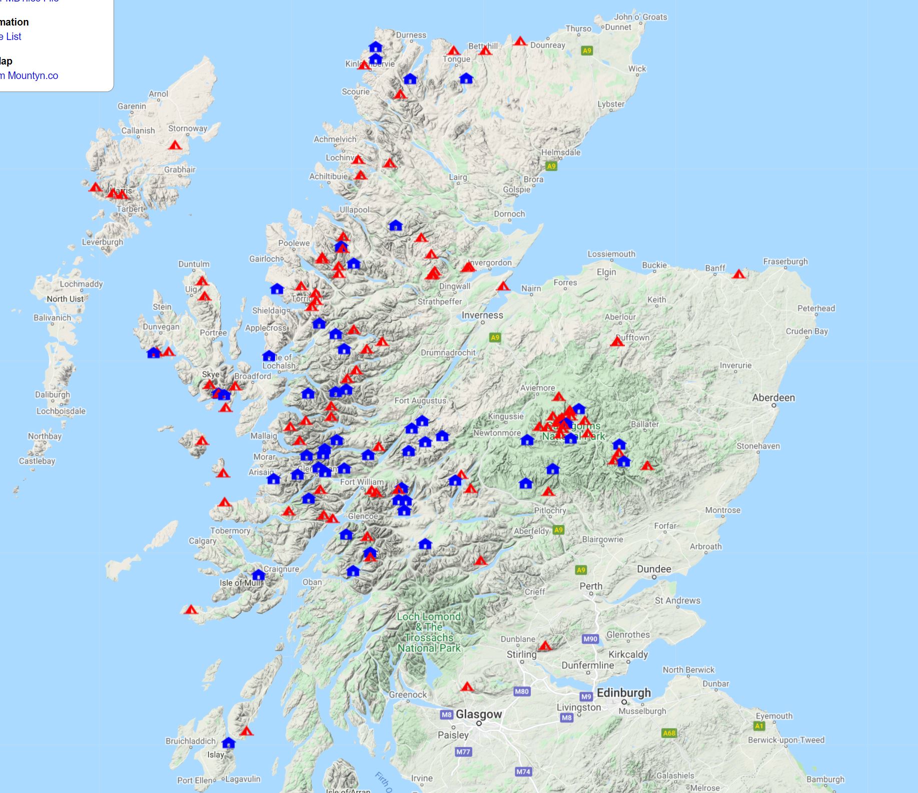 Scotland- wild camps and bothy trips – A wee walk